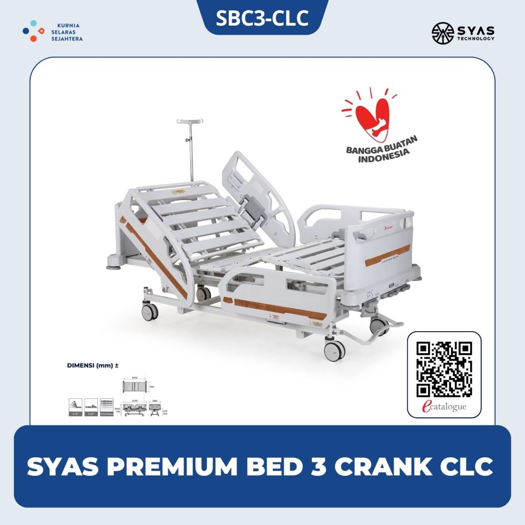 SYAS Premium Bed 3 Crank CLC - PT. Kurnia Selaras Sejahtera