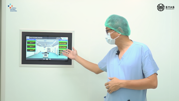 Mudahnya Pengaturan Ruang Operasi Dengan Panel Kontrol Layar Sentuh ...